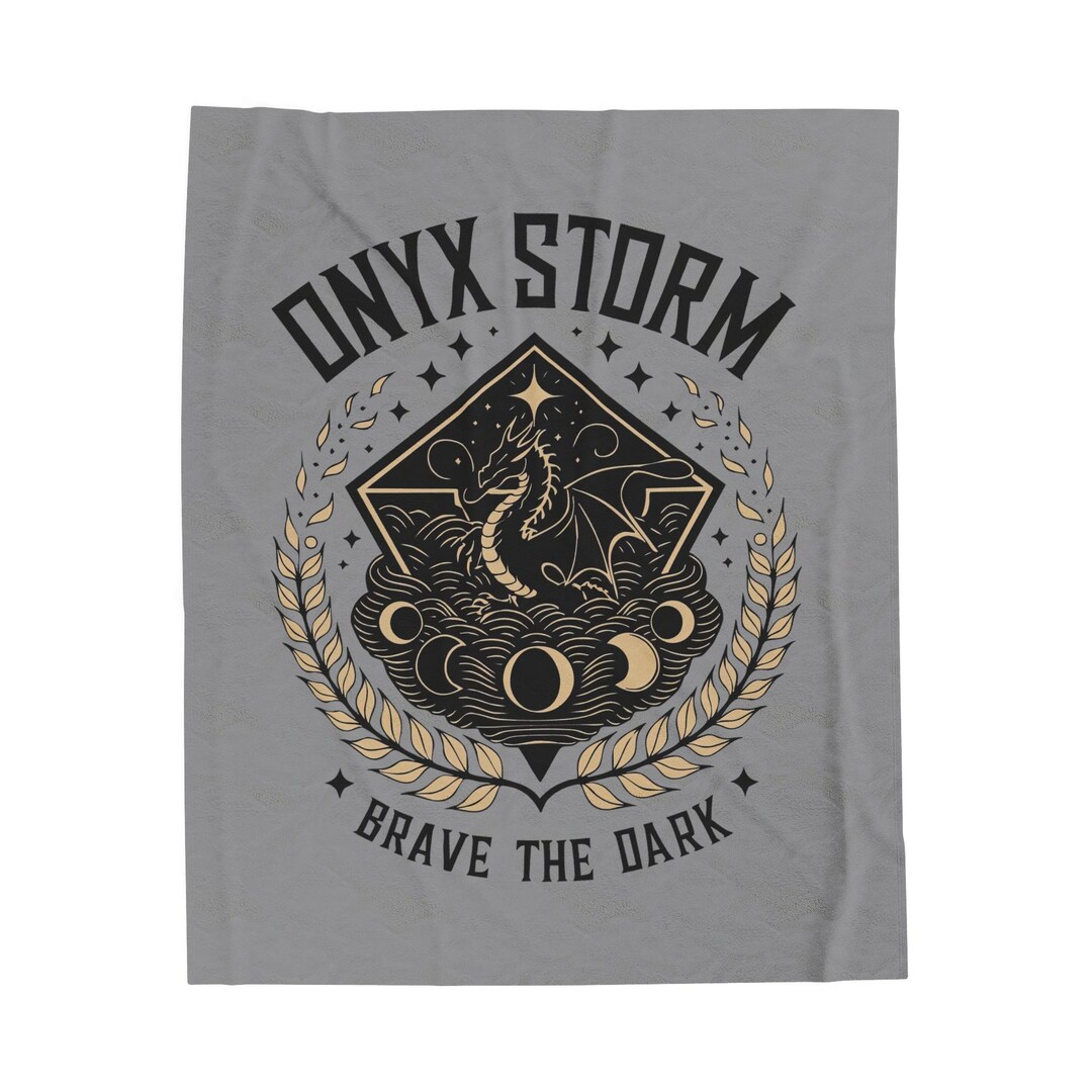 Onyx Storm 4th Wing Blanket,4th Wing Blanket,onyx Storm Book Merch ...