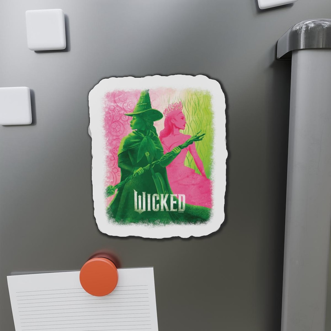 Wicked Glinda and Elphaba Magnet,wicked Car Magnet,wicked Movie Magnets ...