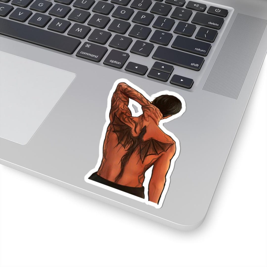 Xaden Fourth Wing Dragon Back Vinyl Sticker,xaden Sticker,fourth Wing ...