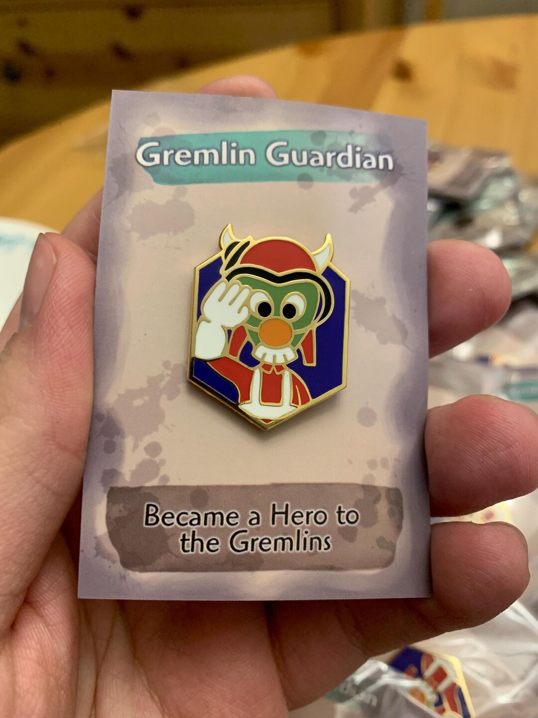 Gremlin Guardian Epic Mickey Enamel Pin - Etsy