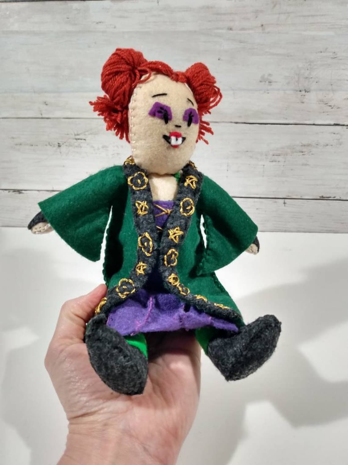 Movie Inspired Art Doll Mini: Hocus Pocus Winifred Sanderson - Etsy