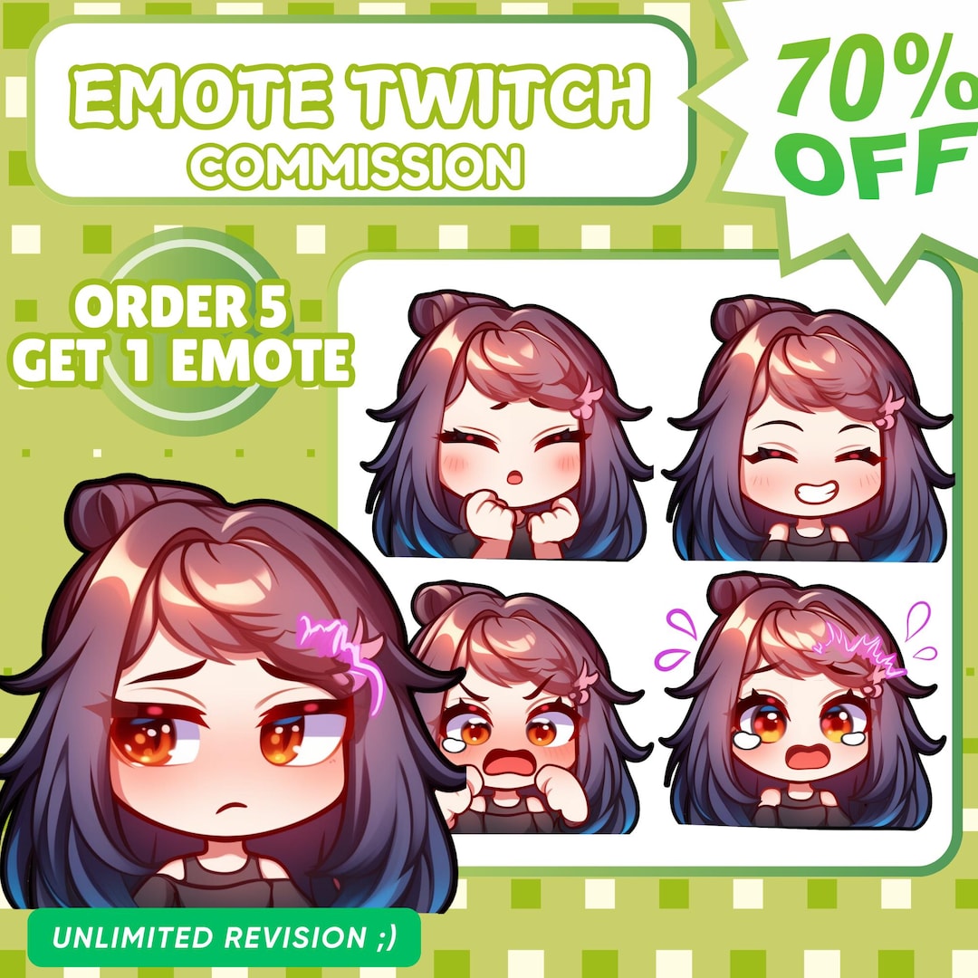 Custom Emote, Emote Design, Digital Emote, Twitch Emote, Discord Emote ...