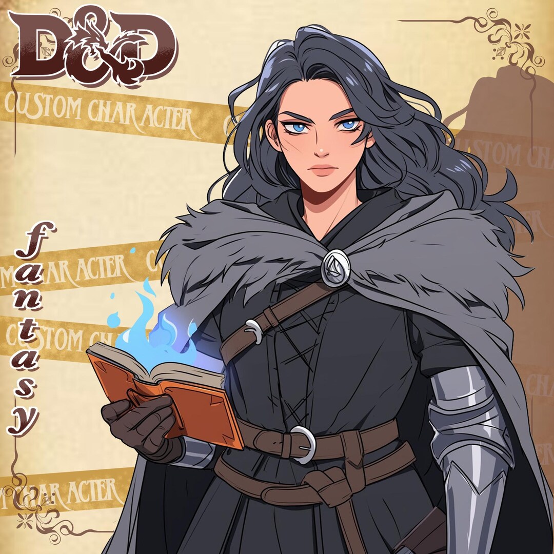 CUSTOM DND Character, Dnd Character Commission,dungeons and Dragons,dnd ...