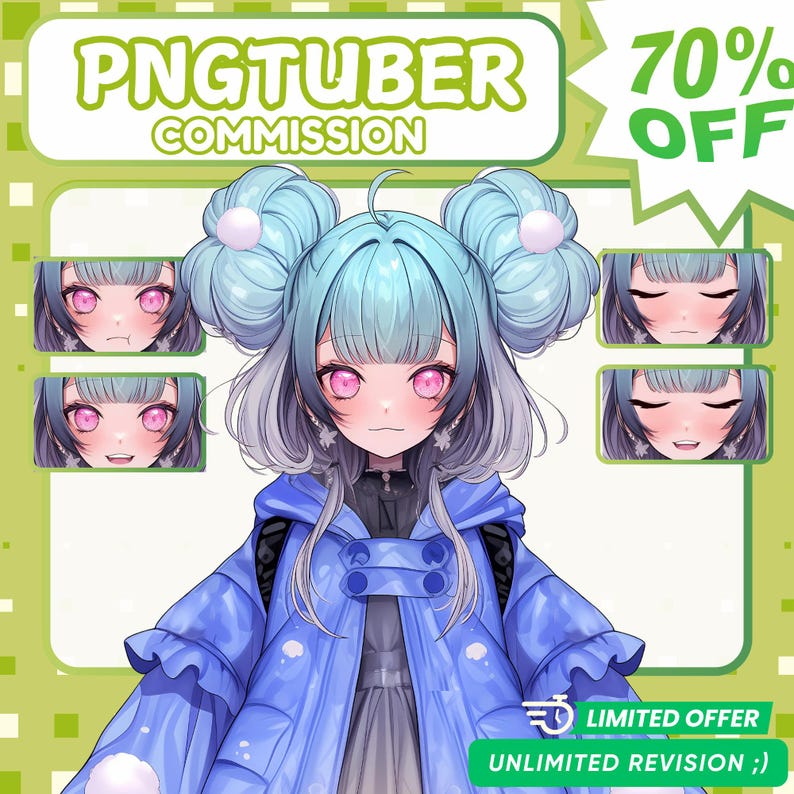 Custom PNGTUBER Pngtuber Pngtuber Character Pngtuber for Stream ...
