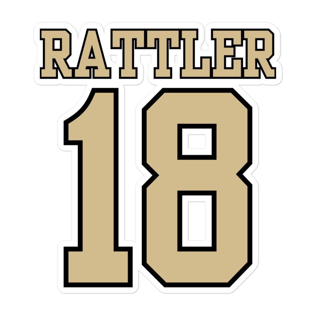 Spencer Rattler 18 Vinyl Sticker - Etsy