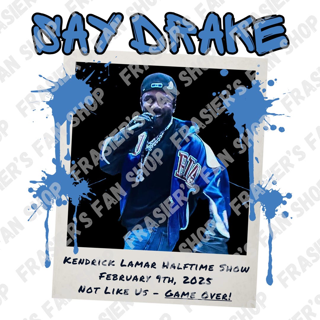 Kendrick Lamar Say Drake Digital Download Design They Not Like Us ...