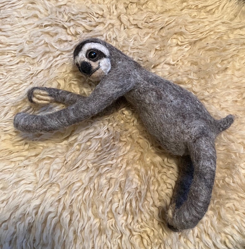 Three Toed Sloth - Etsy