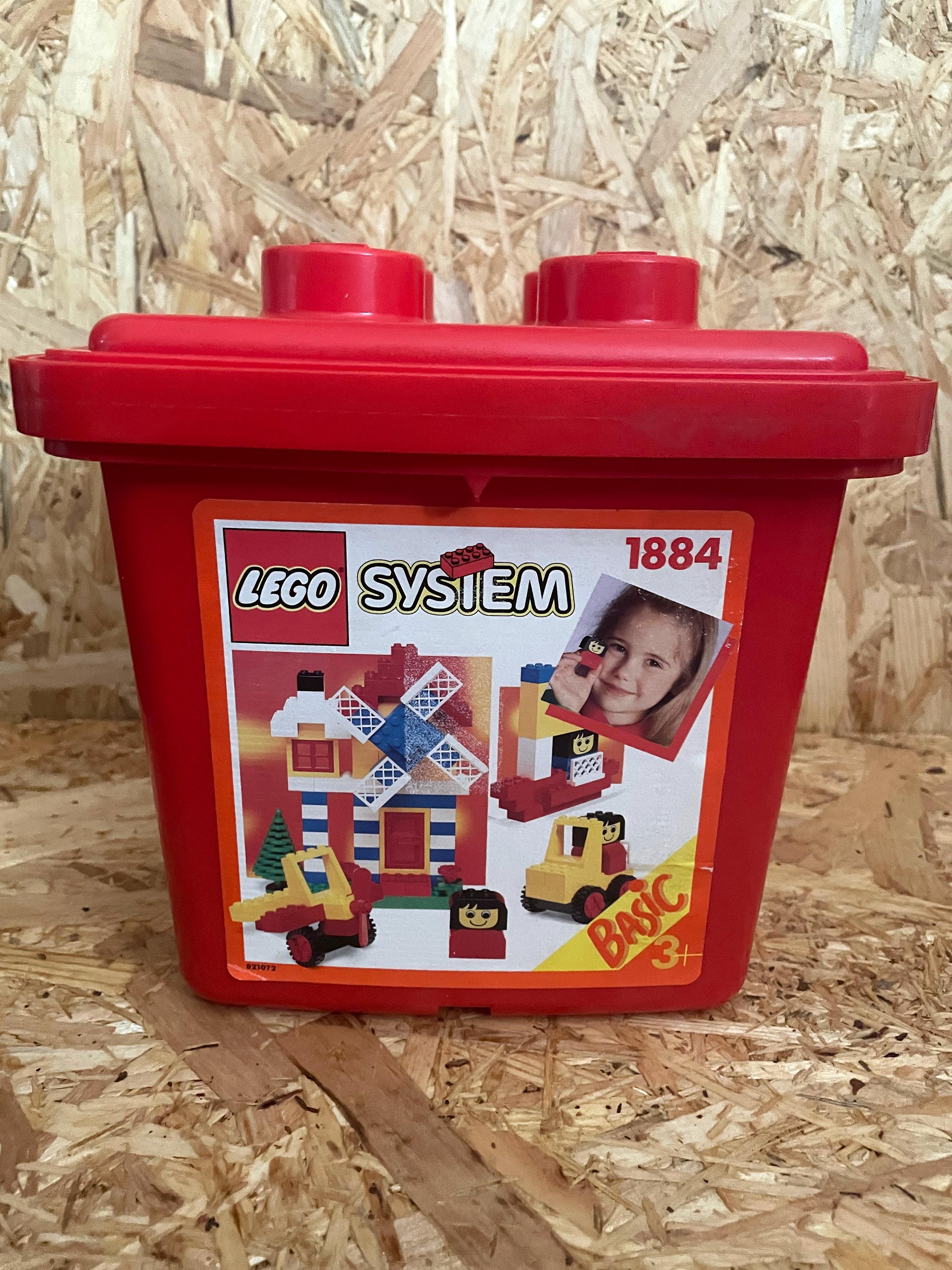 Lego System Basic 1884 Handy Bucket of Bricks, BUCKET ONLY (1992) - Etsy UK