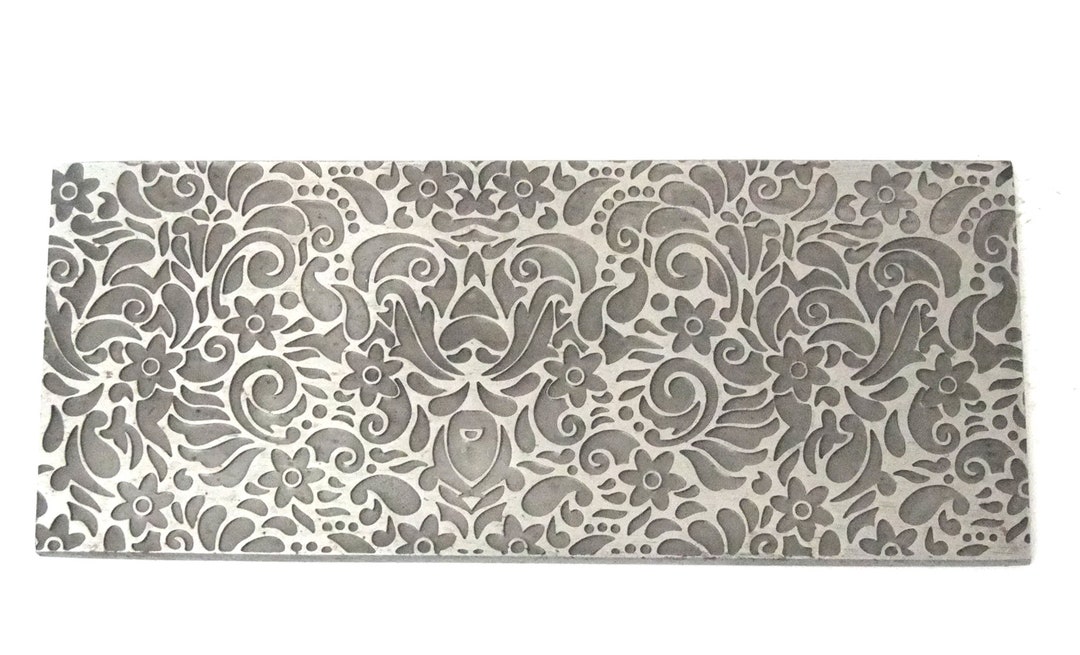 Pattern Texture Plate for Press or Rolling Mill 6 X 2.5 Inch, #52 - Etsy