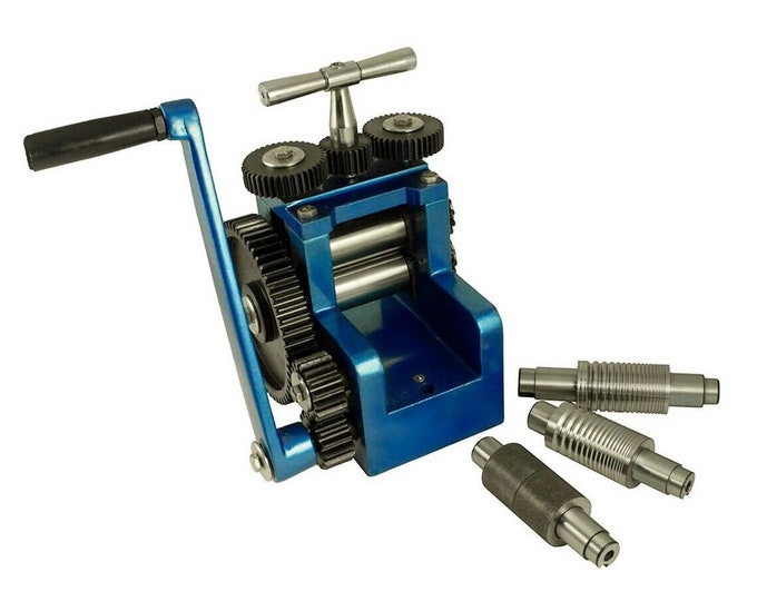 Rolling Mill for Metal Sheet and Wire With 5 Flat and Pattern Rollers ...