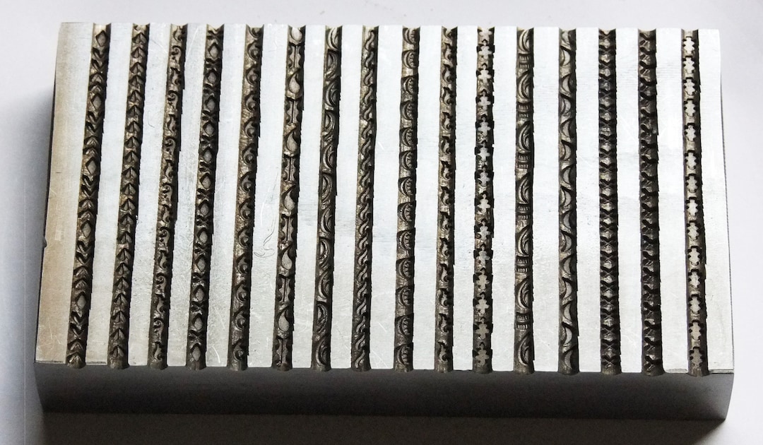 16 Design Wire Impression Die Plate #13 | Silversmith Supplies ...