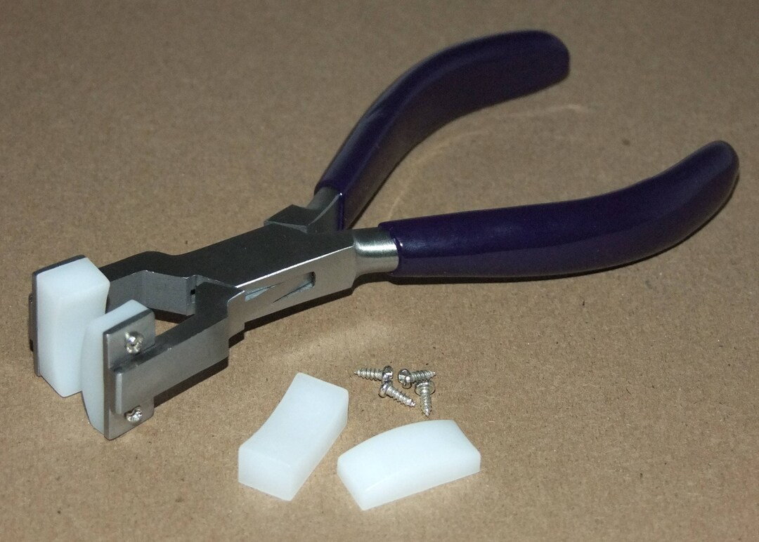 Bracelet Bending-forming Pliers With Nylon Jaws and Extra Set of Jaws ...