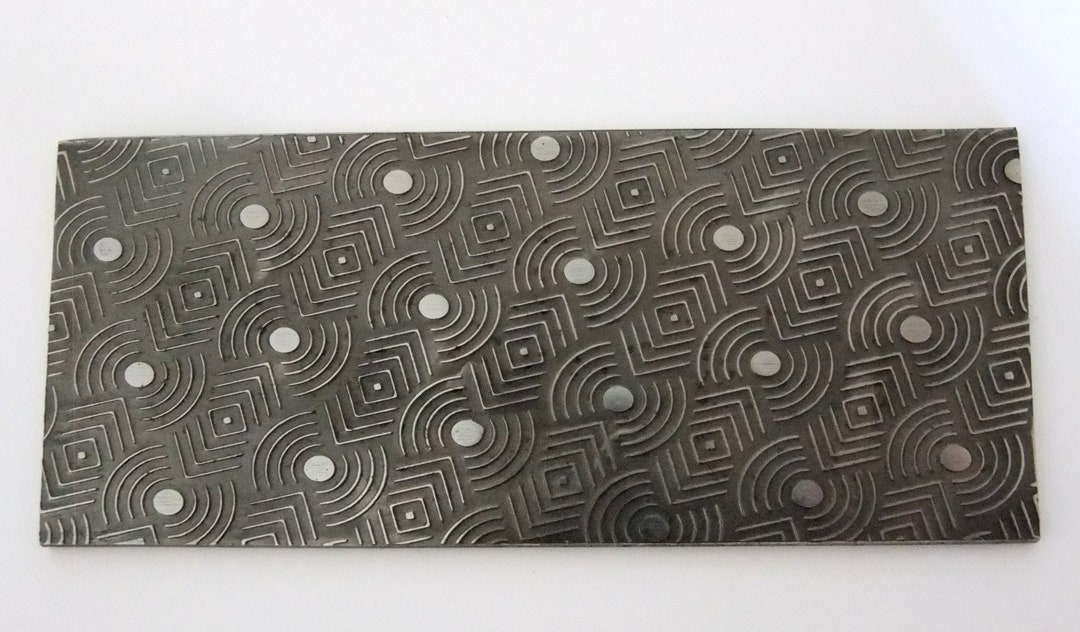 Pattern Texture Plate for Press or Rolling Mill 6 X 2.5 Inch, #35 - Etsy