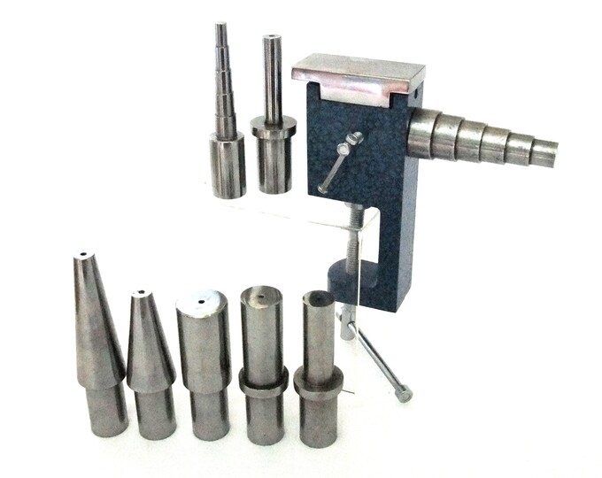 Premium Clamp on Bench Anvil With 8 Forming-ring Mandrels SALE - Etsy