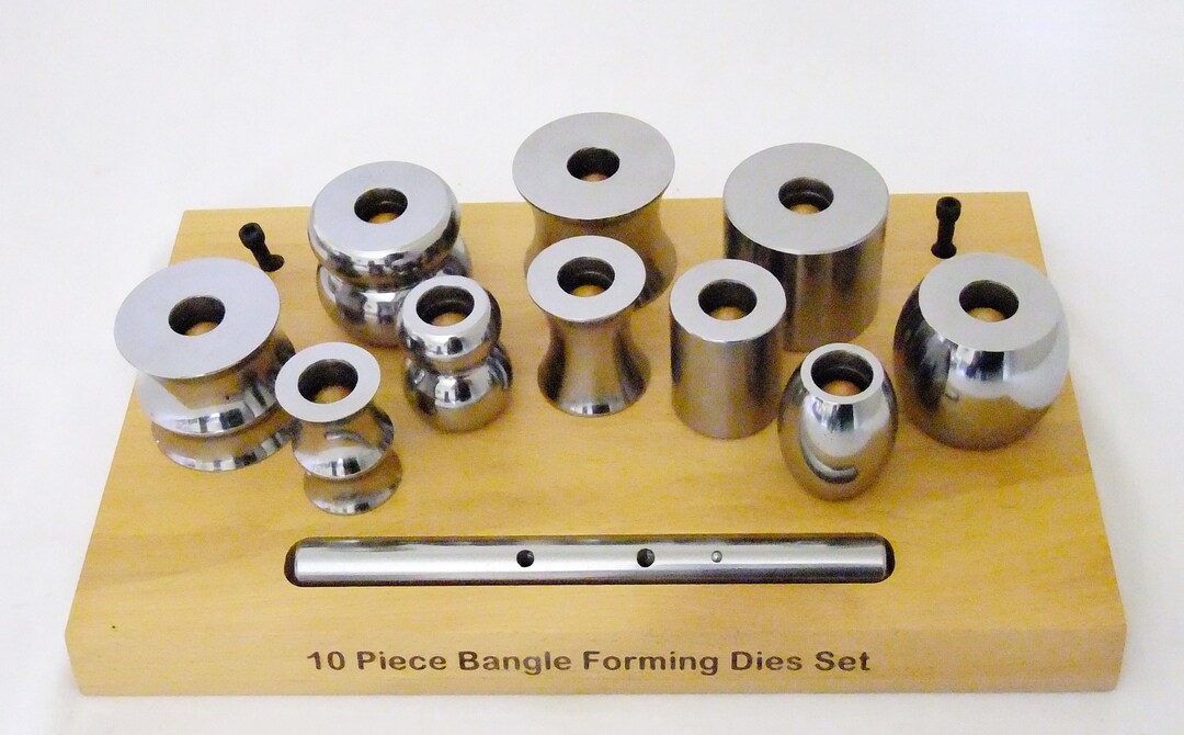 Professional Bracelet Bangle Forming Set With Die Retainer 10 Dies - Etsy