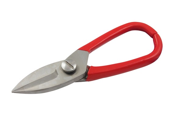 Heavy Duty Wide Blade Pattern Shear Red Handles SALE - Etsy