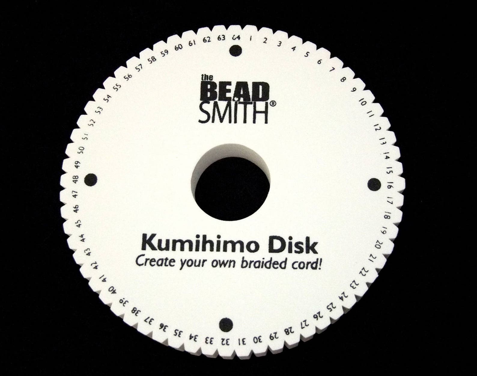 64 Slot Kumihimo Disc Round 20mm Thick 6in Diameter SALE | Etsy