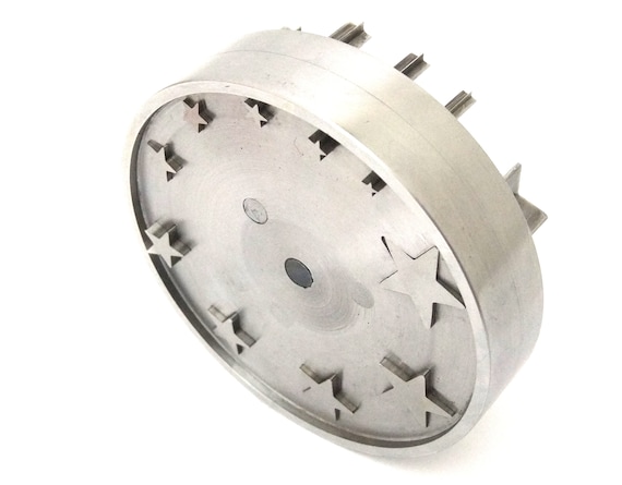 Star Disc Cutter W 10 Dies 1/8 1 With Recessed | Etsy