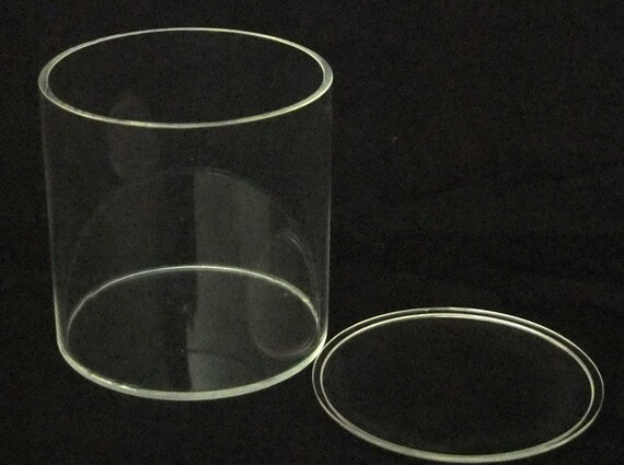 Premium Acrylic Display Cylinder With Flat Top and Bottom | Etsy