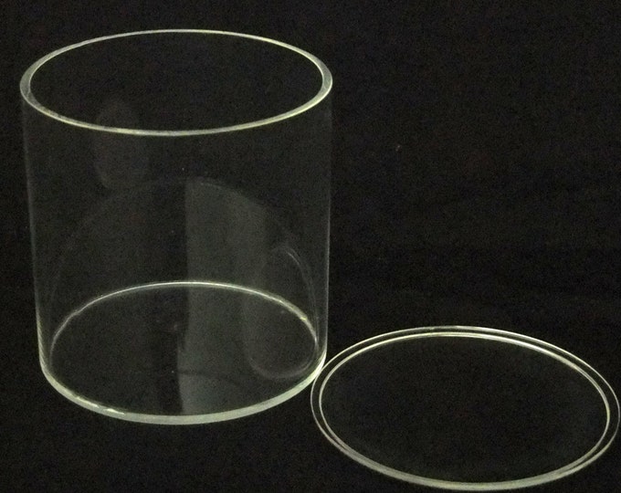 Premium Acrylic Display Cylinder With Flat Top and Bottom - Etsy