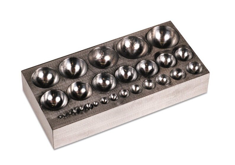 Large Flat Dapping Block With 27 Depressions SALE - Etsy