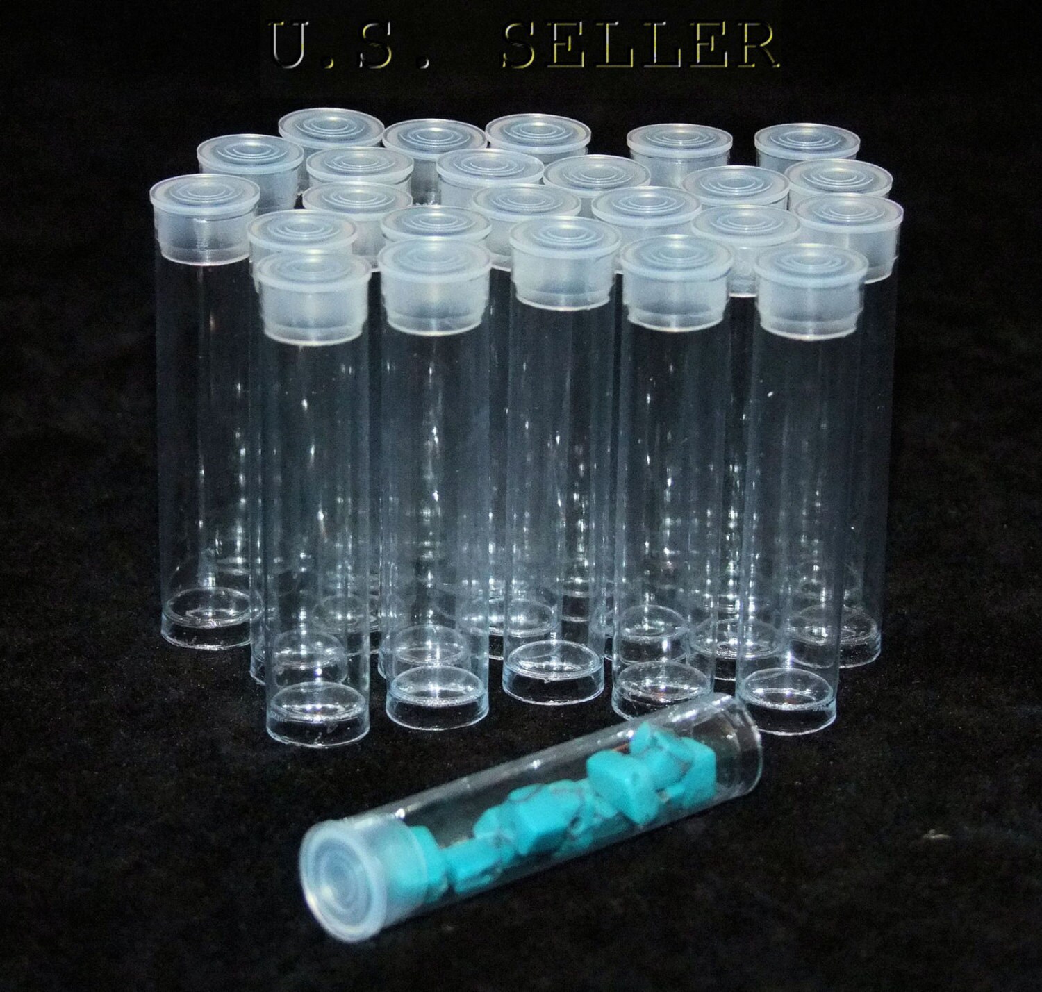 Clear Plastic Tubes With Caps