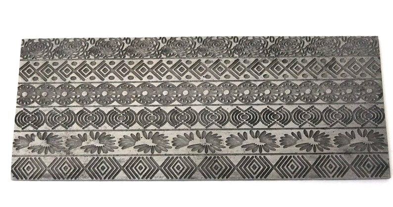 Multi Design Pattern Texture Steel Plate for Press or Rolling Mill 6 X ...