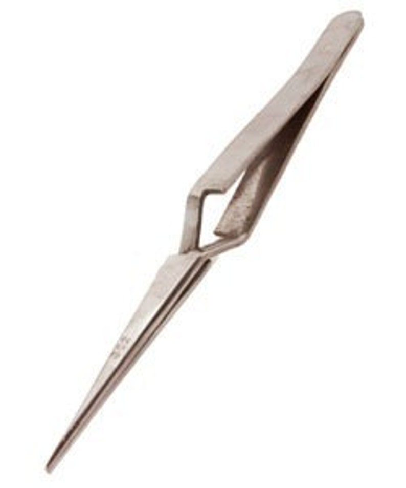 Crosslock Stainless Steel Jeweler Tweezers 6 1/2 Inch SALE - Etsy
