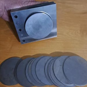 Extra Large Disc Cutter 3 Inch in Diameter for Use With Press Only ...
