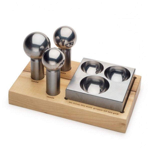 Very Large Dapping and Die Set 40,45, and 50mm With Wood Base SALE - Etsy