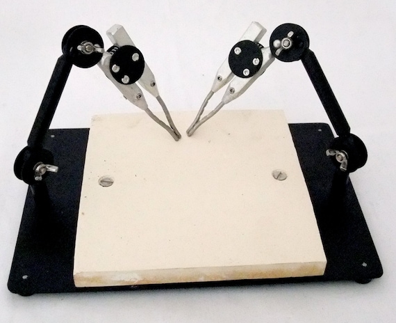 Pro Quality Dual Third Hand Soldering Station With Soldering Board Etsy