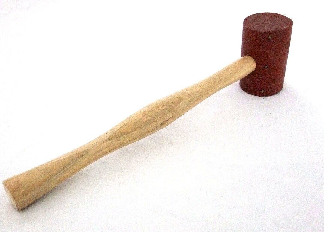 Rawhide Mallet Size 1 1/2" Diameter Face SALE - Etsy