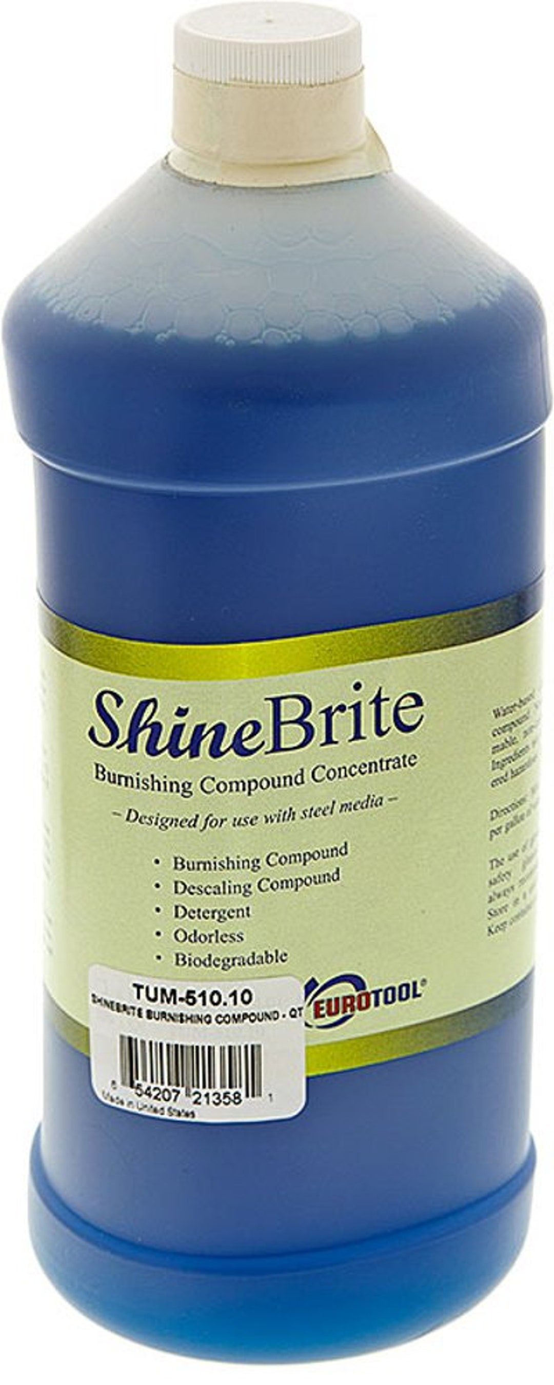 Shinebrite Burnishing Compound for Steel Media Quart - Etsy