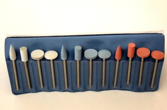 Set of 12 Assorted High Quality Mounted Silicone Polisher - Etsy