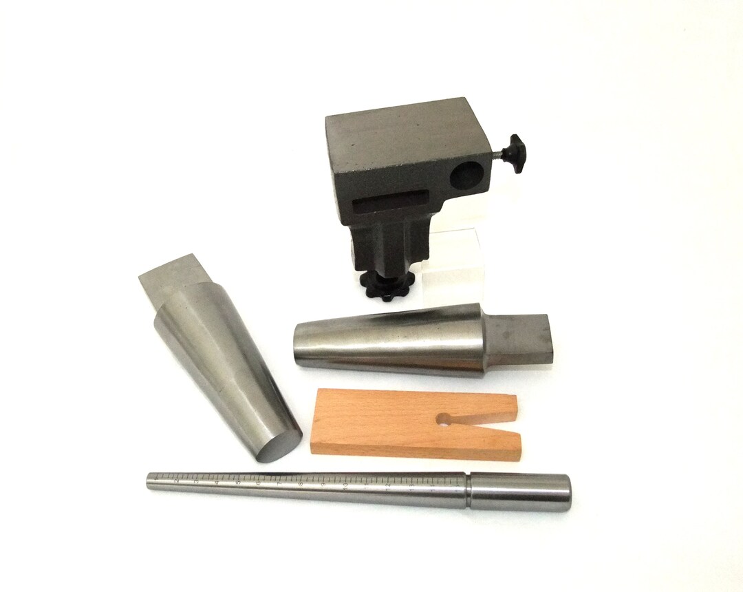 Bench Anvil Multi Tool Kit (anvil, 2 Bracelet and Ring Mandrels, Pin) 5 ...