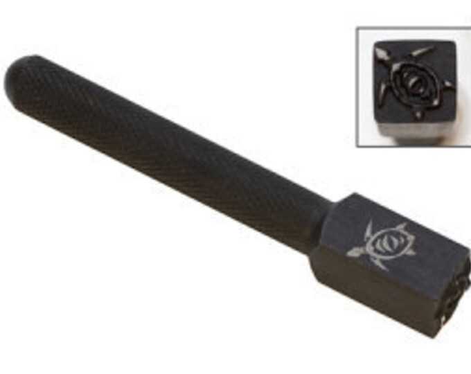 Large Elite Metal Design Stamp 10mm Turtle - Etsy