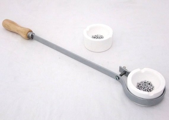 19 Inch Long Crucible Holder With Two 3 Inch Crucibles | Etsy