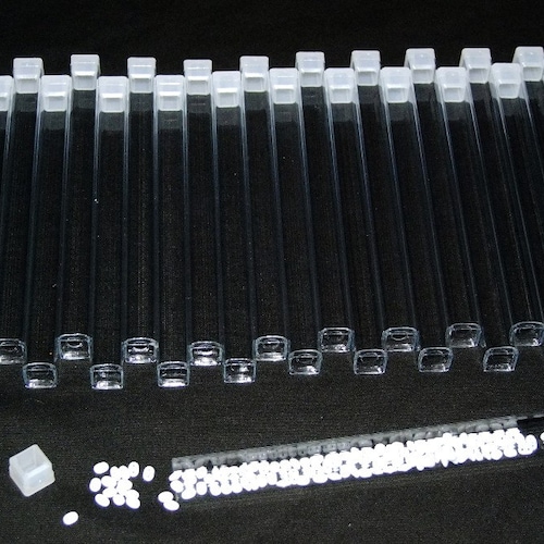 Pack of 25 Round Clear Plastic Storage Tubes 3 - Etsy