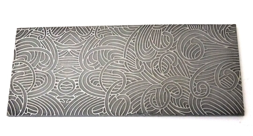 Pattern Texture Steel Plate for Press or Rolling Mill 6 X 2.5 Inch, #96 ...
