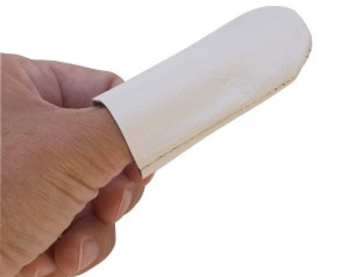 Leather Thumb Guards Package of 10 - Etsy