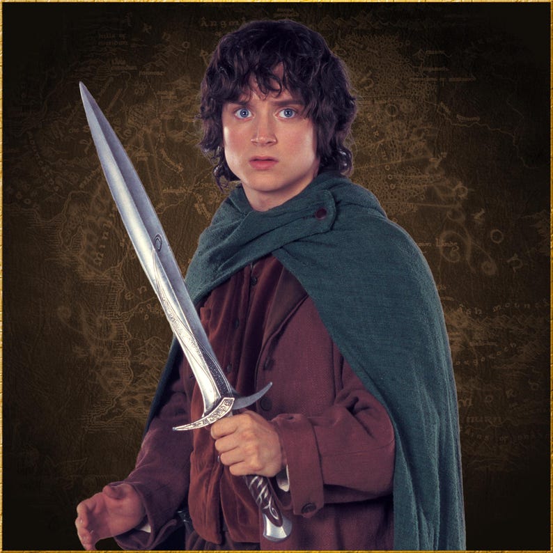Authentic Lotrs Legolas Fighting Sword Handcrafted Elven Replica ...