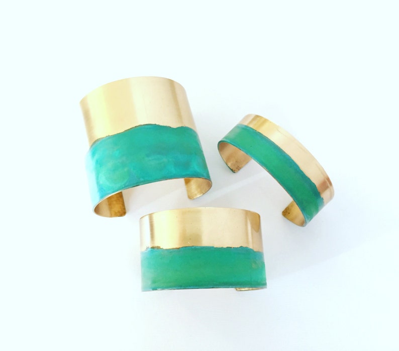 Ocean Tide 3/4" Cuff - Etsy
