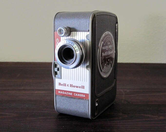Vintage Bell and Howell 172 8mm Magazine Movie Camera / Retro Home ...