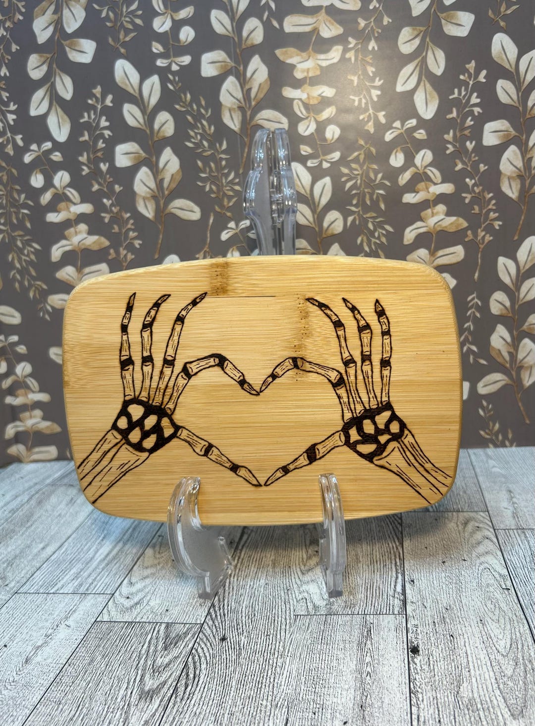 Charcuterie Board, Cheese Board, Wood Burned Handmade Cutting Board ...