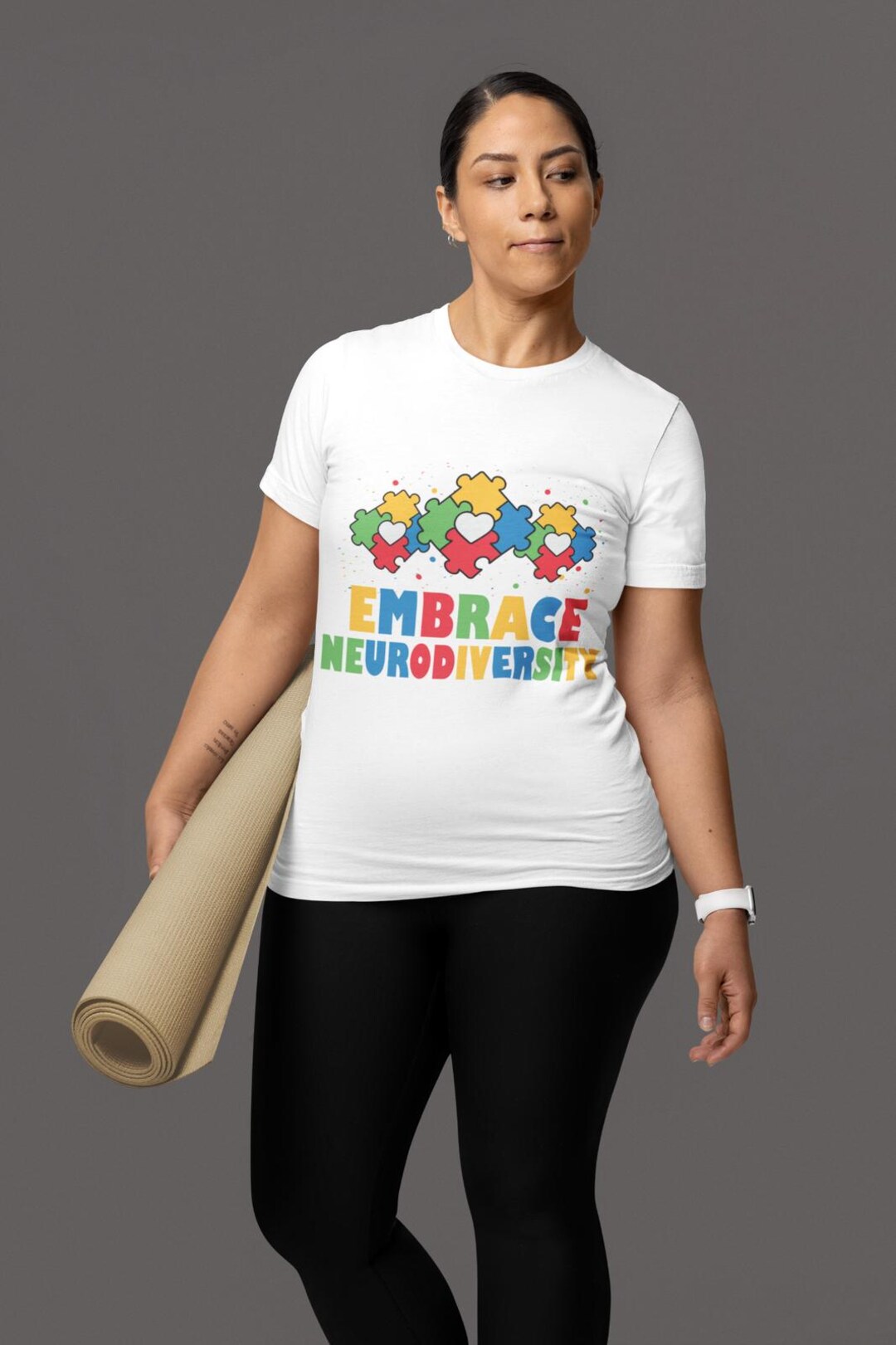 New Embrace Neurodiversity Embrace Adhd Autism Asd Shirt - Etsy