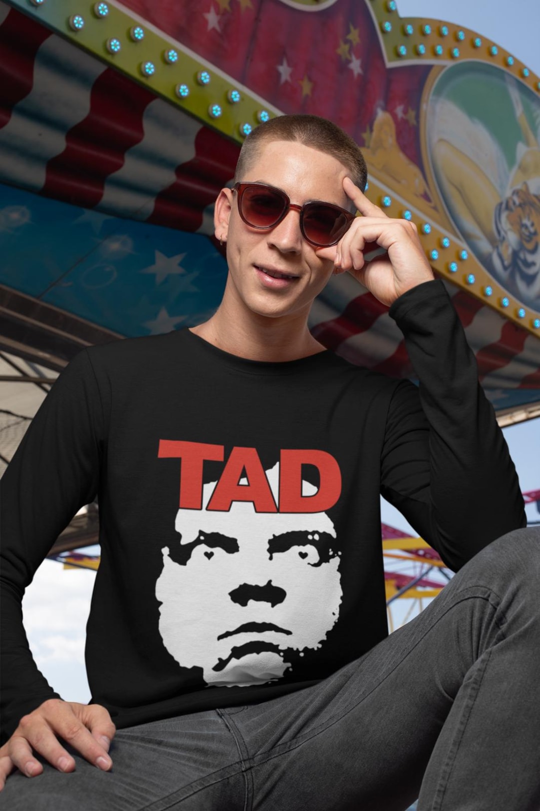 Tad Band Tad Doyle Subpop Records Sweatshirt - Etsy