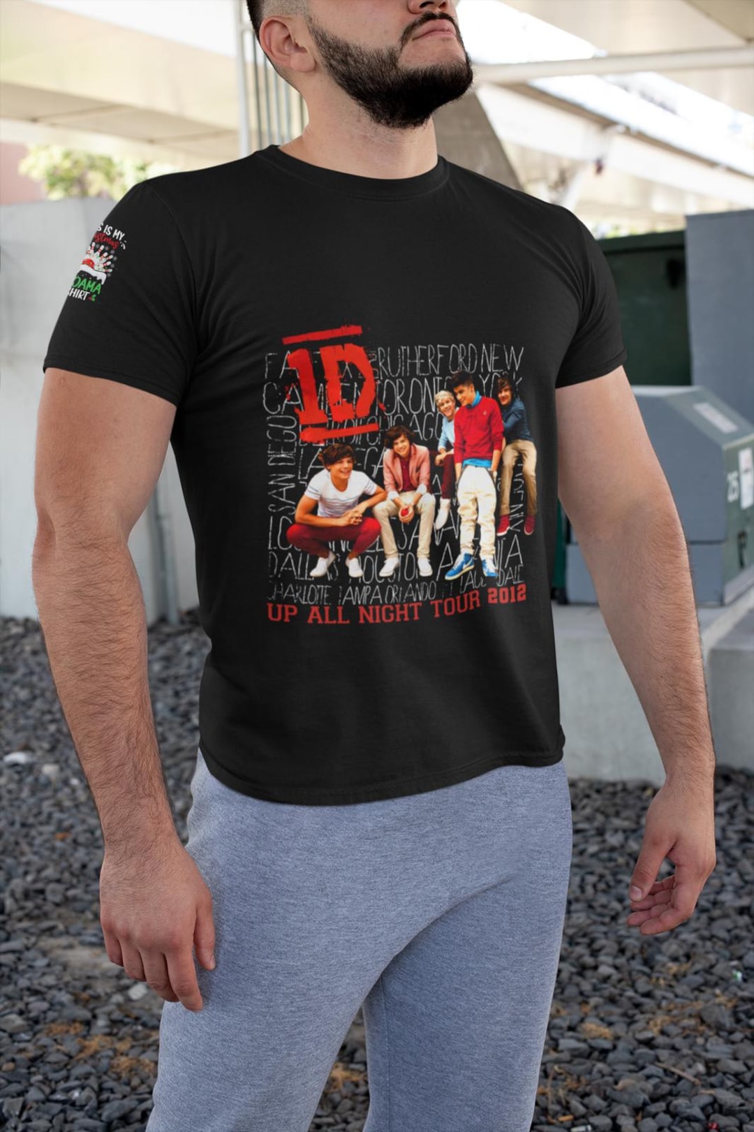 Retro Graphic One Direction up All Night Tour T-shirt - Etsy