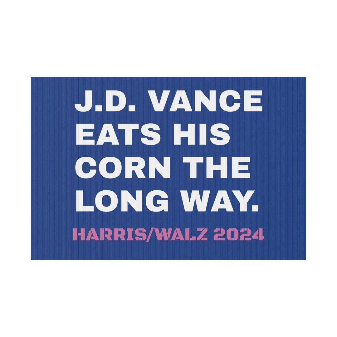 Corn on the Cob Yard Sign - Etsy