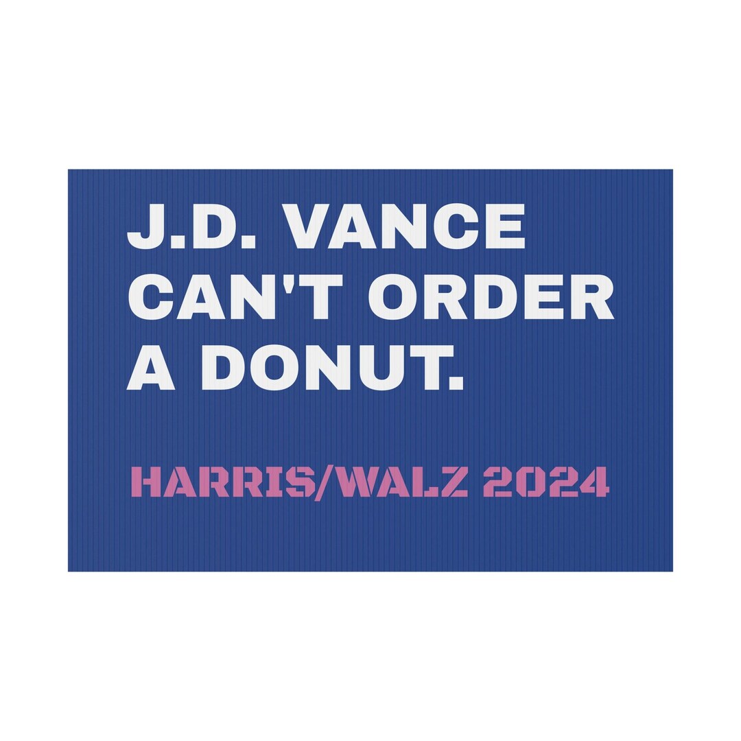 Donut Yard Sign - Etsy