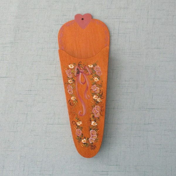 Wood Scissor Holder - Etsy